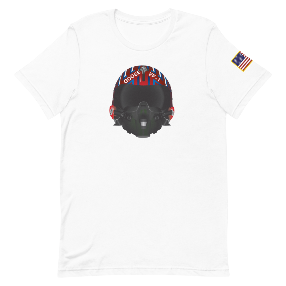 Top Gun Goose Helmet Unisex Premium T-Shirt – Paramount Shop