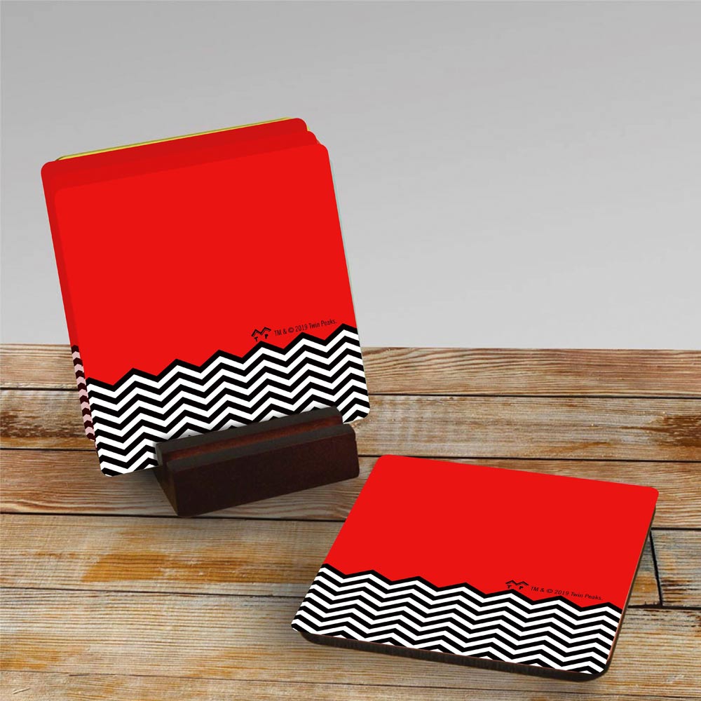 Twin Peaks Red Room Coasters - Set of 4 – Paramount Shop