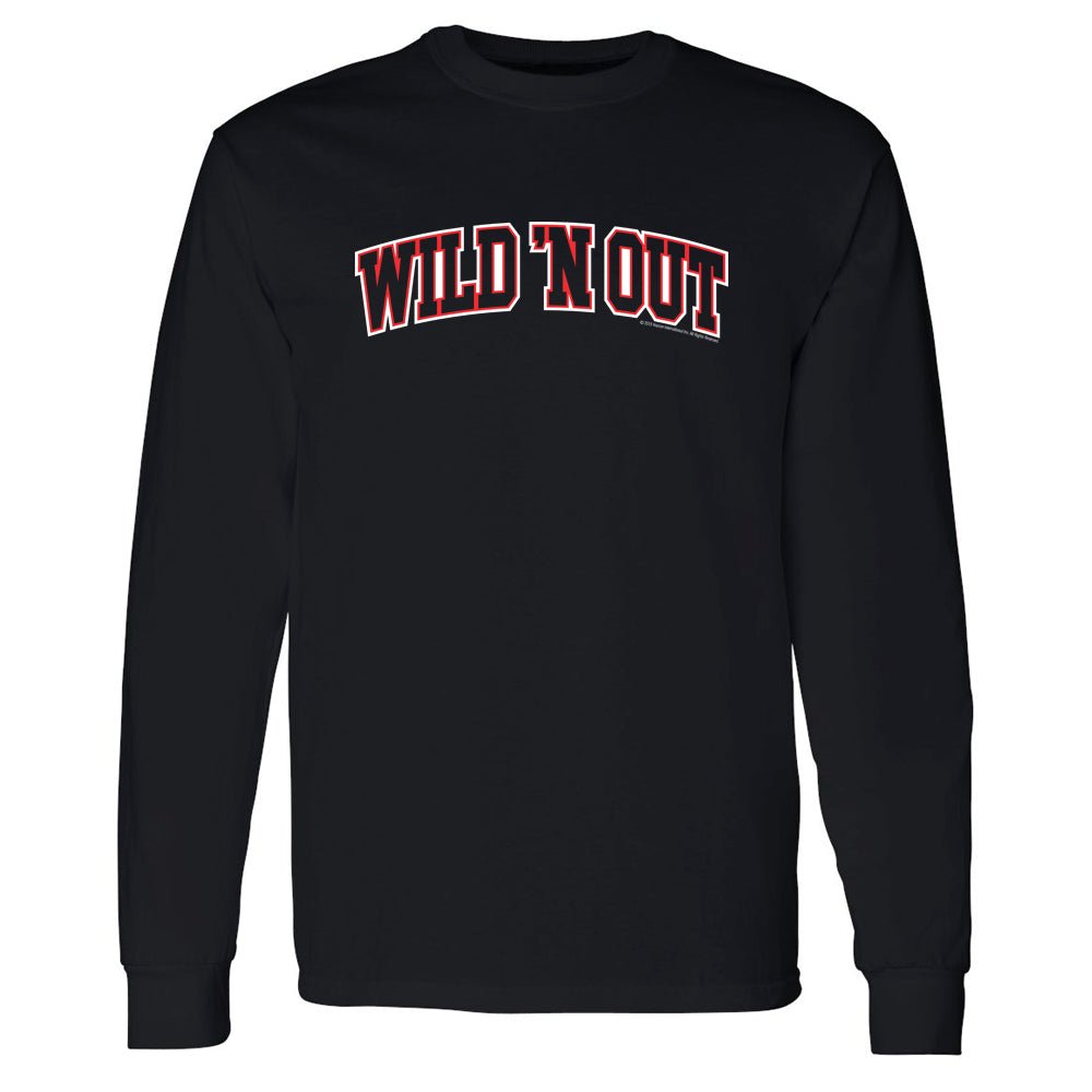 Wild 'N Out arched logo Adult Long Sleeve T-Shirt – Paramount Shop