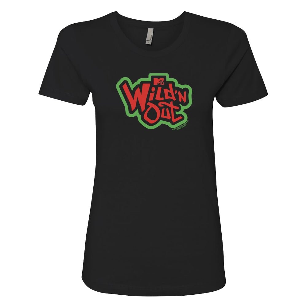 Wild 'N Out Green and Red Logo Women's Short Sleeve T-Shirt – Paramount ...