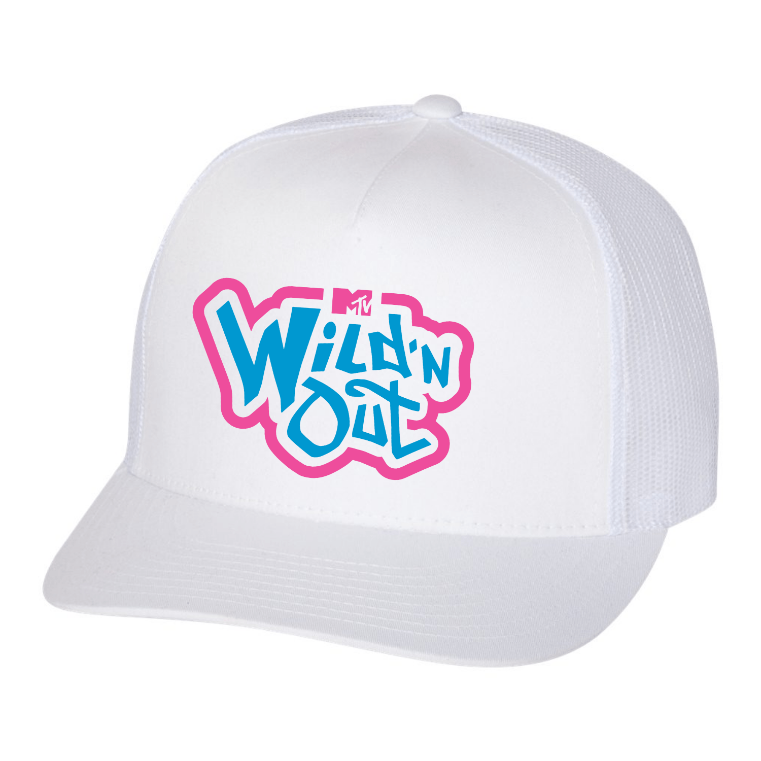 Wild 'N Out Neon Logo White Flat Bill Hat – Paramount Shop