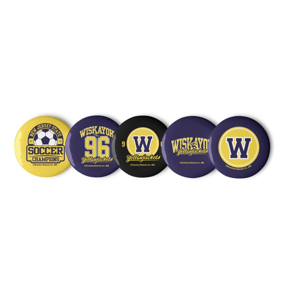 Yellowjackets Wiskayok Five Piece Pin Set – Paramount Shop