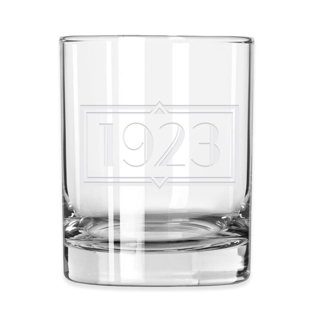 Yellowstone 1923 Logo Laser Engraved Rocks Glass – Paramount Shop