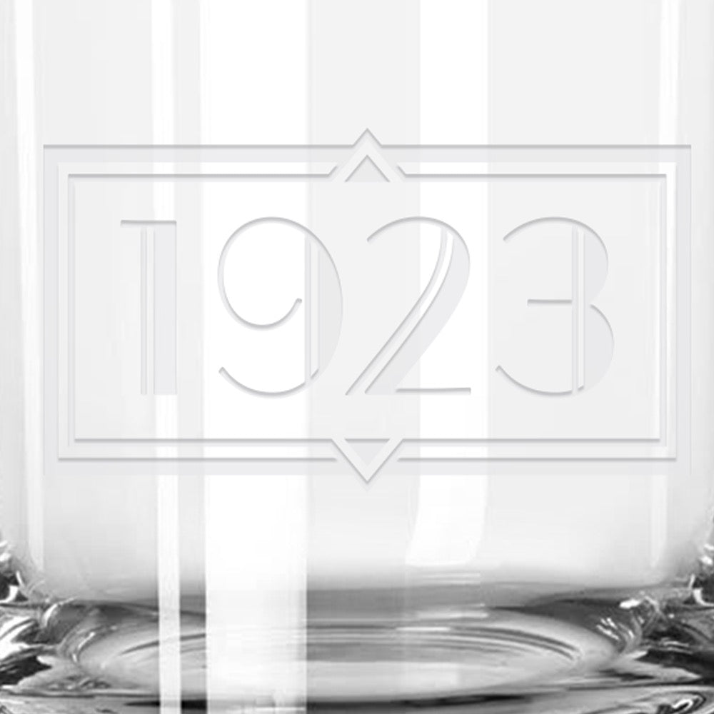 Yellowstone 1923 Logo Laser Engraved Rocks Glass – Paramount Shop