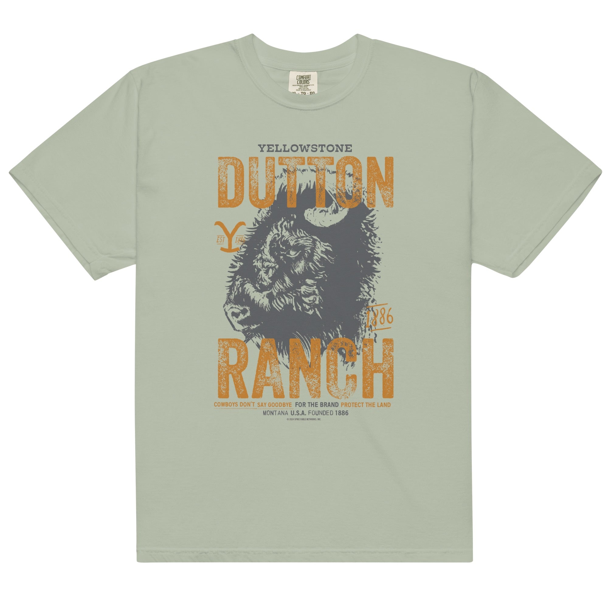 Yellowstone Bison Comfort Colors T-Shirt – Paramount Shop