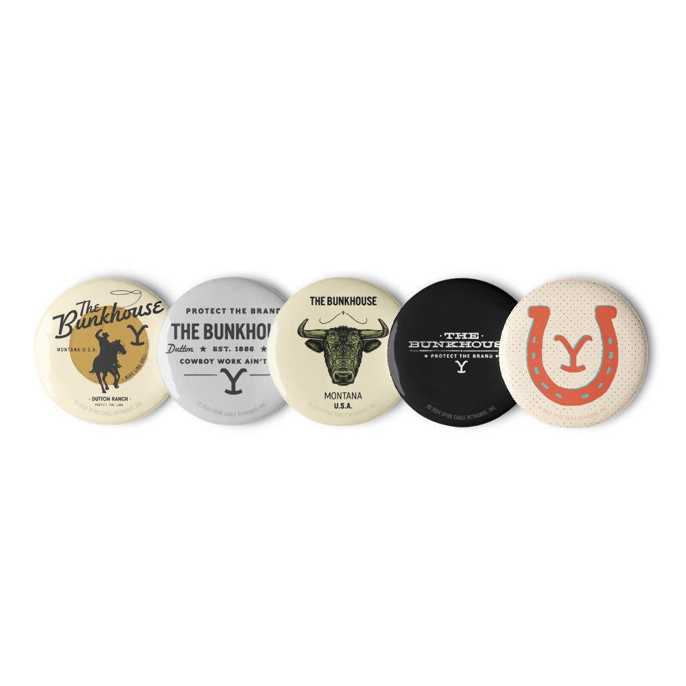 Yellowstone Bunkhouse Pin Set – Paramount Shop