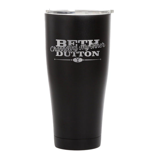 Yellowstone Channeling My Inner Beth Dutton Tumbler – Paramount Shop