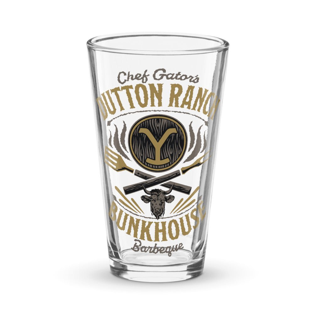Yellowstone Chef Gator's BBQ Pint Glass – Paramount Shop