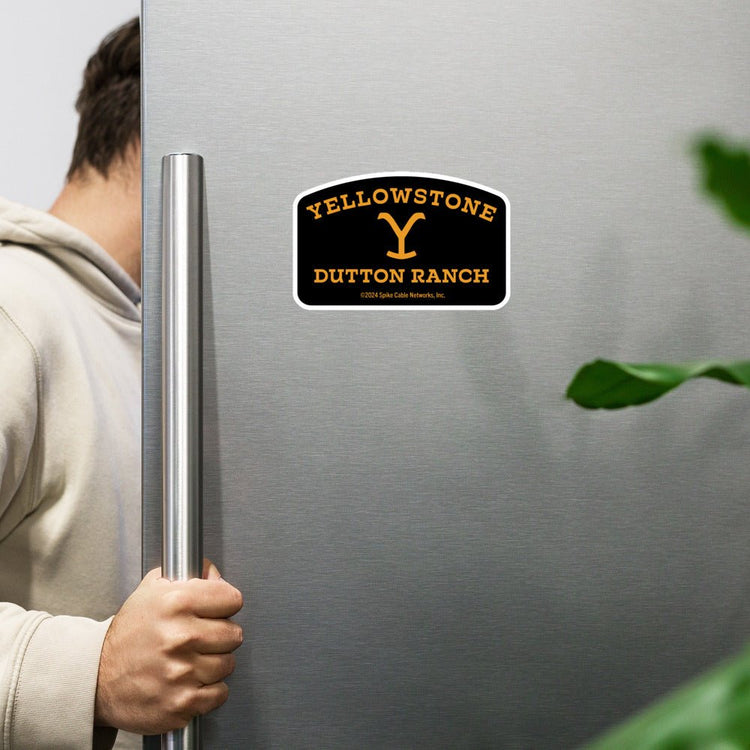 Yellowstone Dutton Ranch Badge Magnet – Paramount Shop