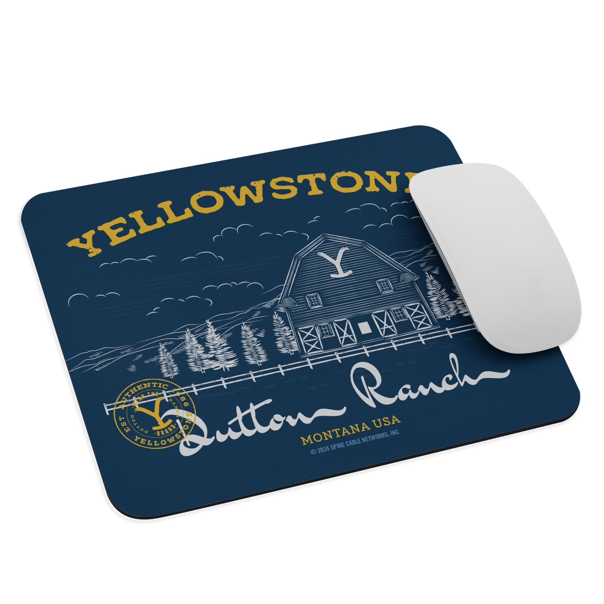 Yellowstone Dutton Ranch Barn Mouse Pad – Paramount Shop