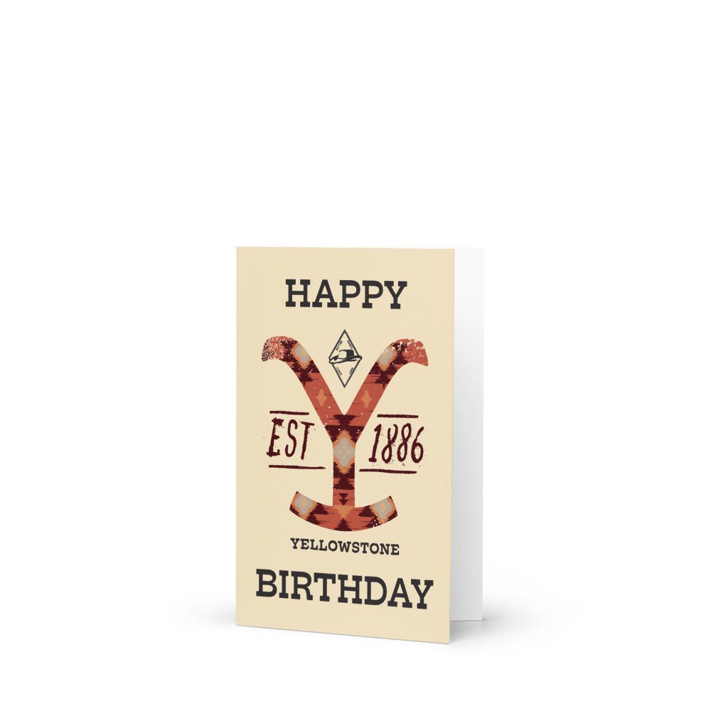 Yellowstone Est. 1886 Birthday Card – Paramount Shop