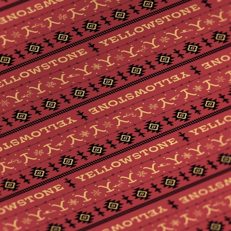 Yellowstone Holiday Aztec Wrapping Paper – Paramount Shop