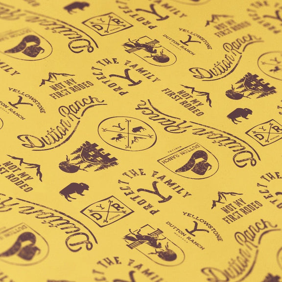 Yellowstone Icons Satin Wrapping Paper – Paramount Shop
