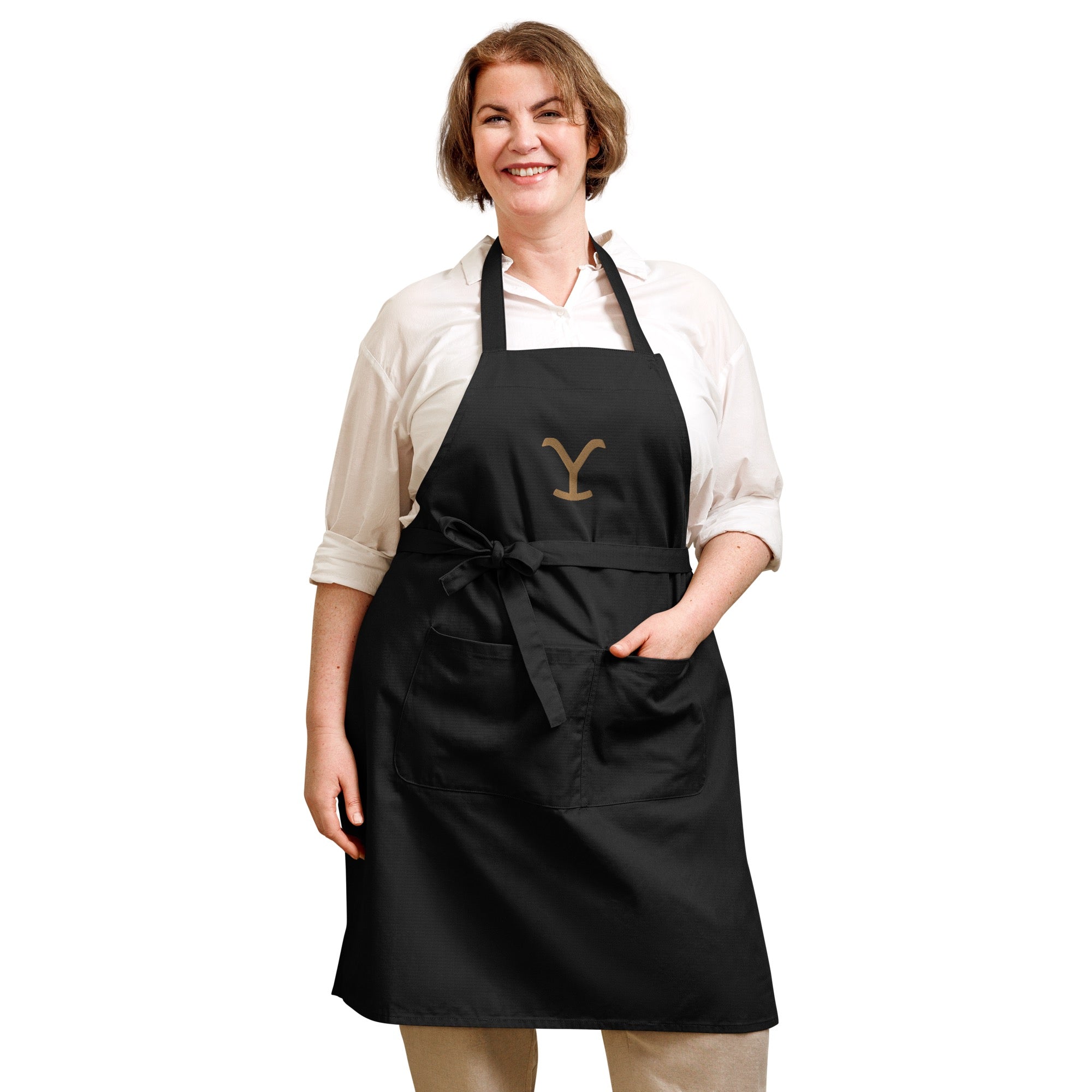 Yellowstone Logo Embroidered Apron – Paramount Shop