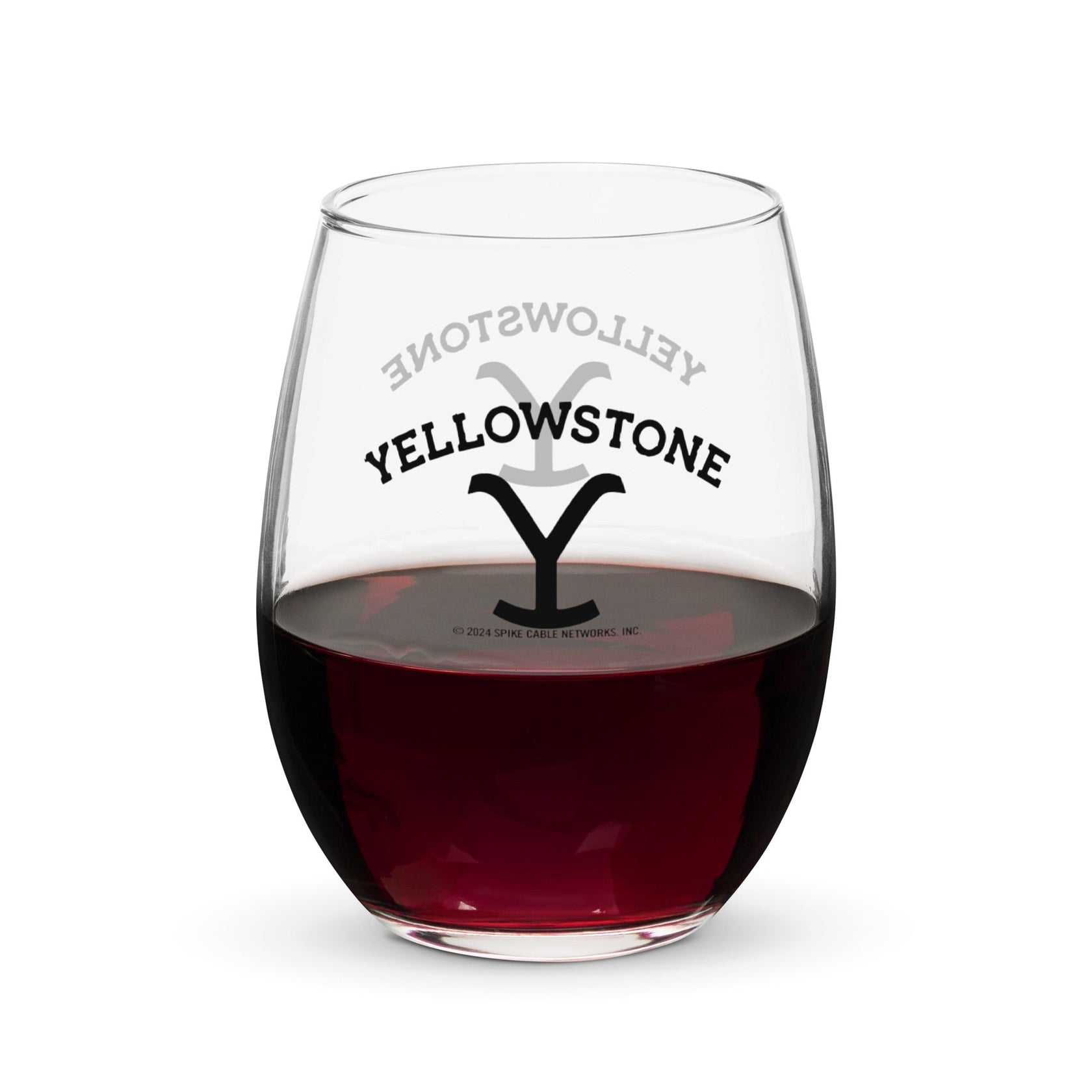 Yellowstone Logo Stemless Wine Glass – Paramount Shop