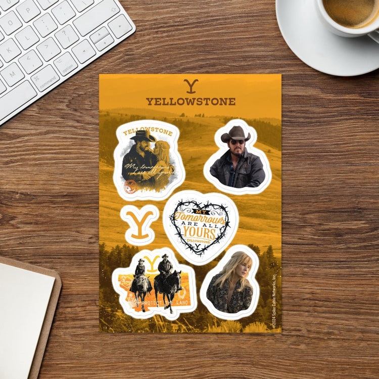 Yellowstone Rip & Beth Sticker Sheet – Paramount Shop
