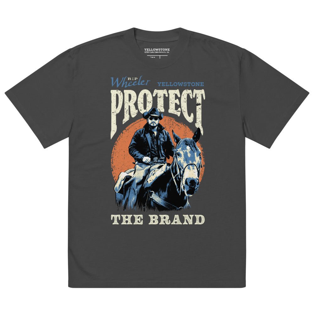 Yellowstone Rip Wheeler Protect The Brand Oversized T-Shirt – Paramount ...