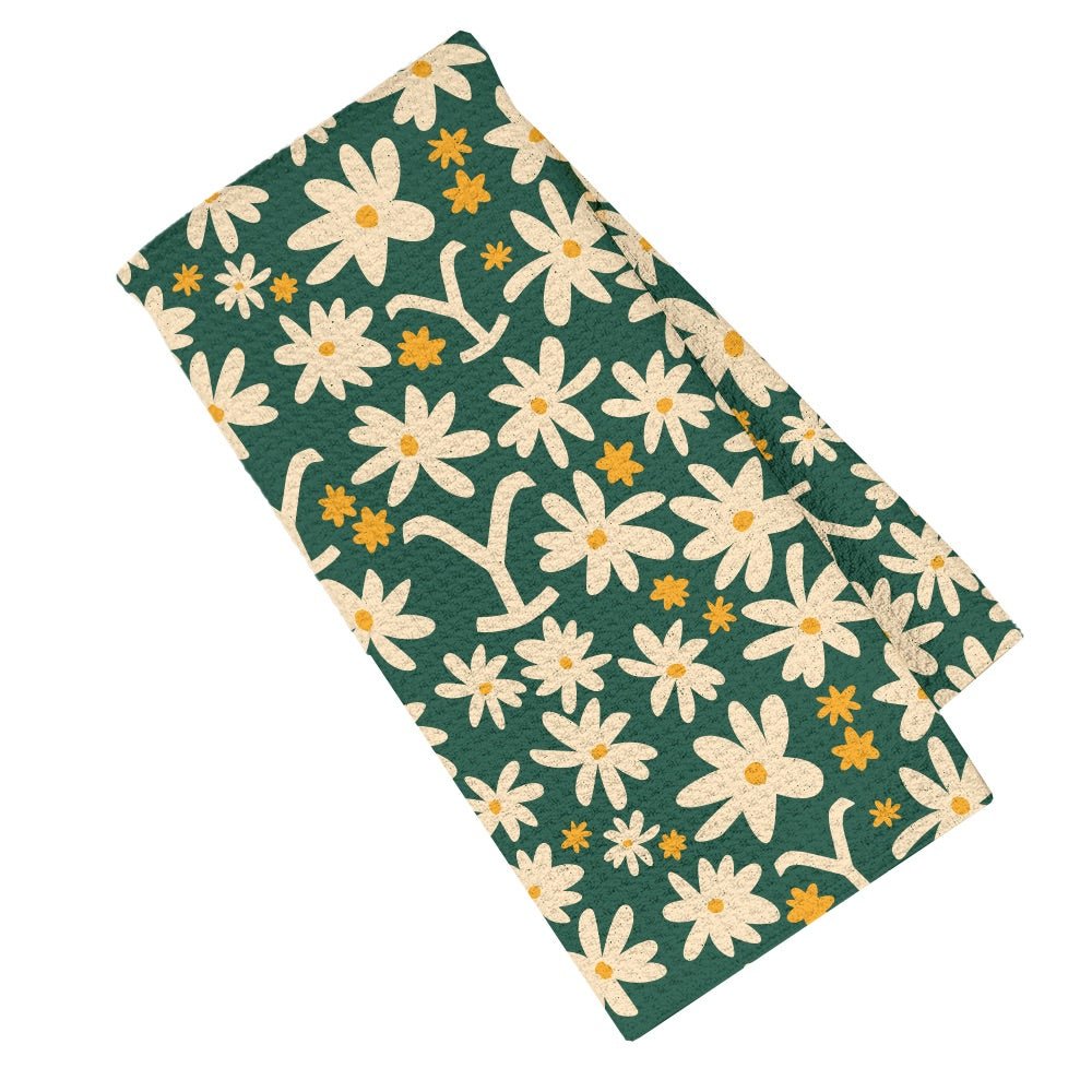Yellowstone Summer Flowers Kitchen Towel – Paramount Shop