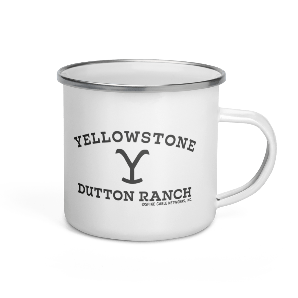 Yellowstone Taking You to the Train Station Enamel Mug – Paramount Shop