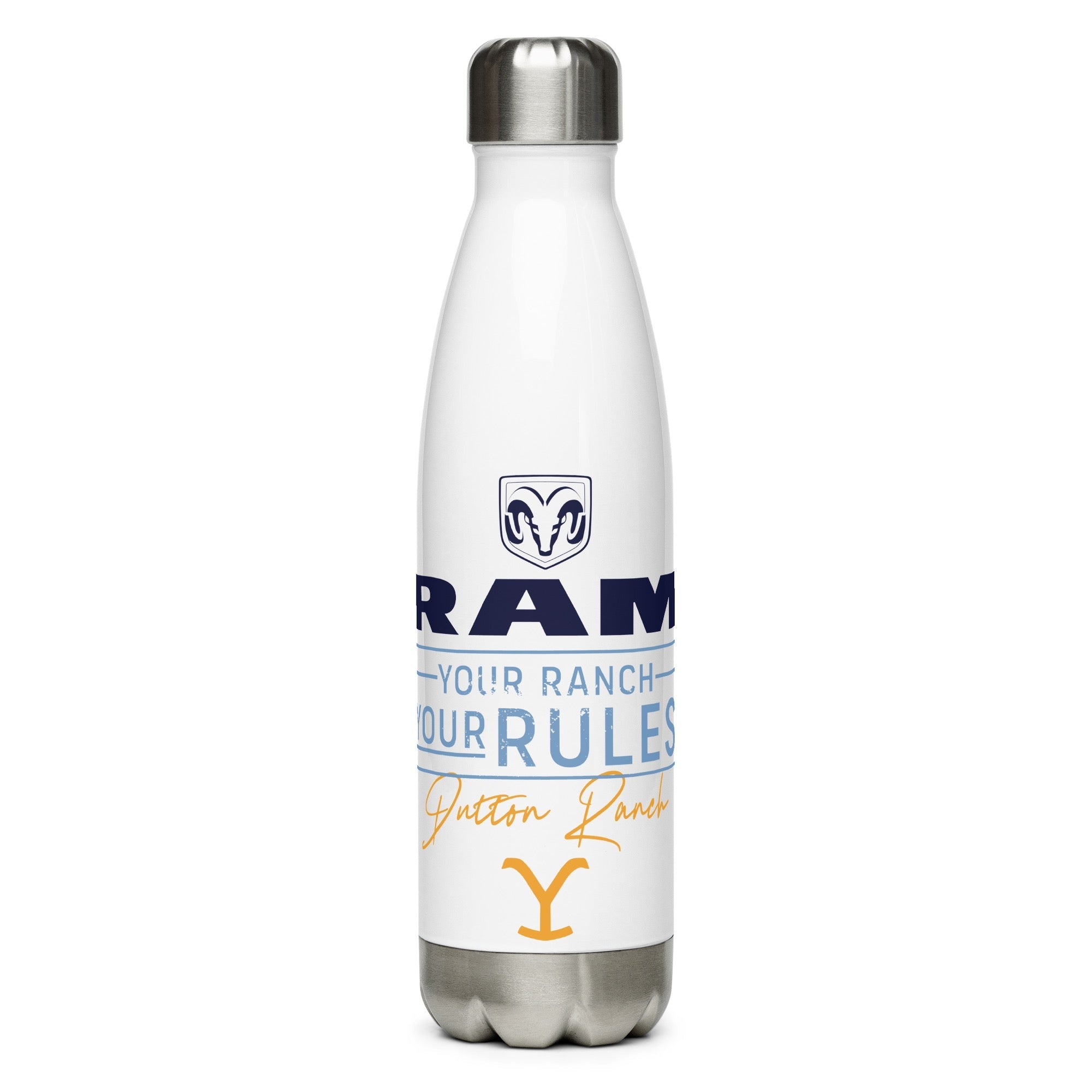 Yellowstone x Ram Your Ranch Your Rules Water Bottle – Paramount Shop